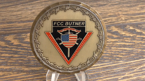 BOP FCC Butner Federal Correctional Complex Prison Challenge Coin #483R ...