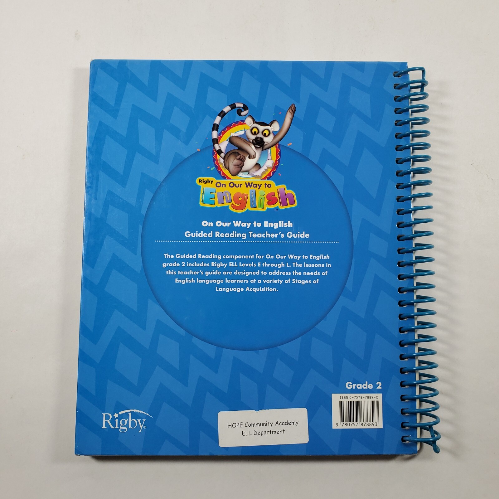 Rigby on Our Way to English Ser.: Guided Reading Teacher's Guide : Second Grade by RIGBY (2003 ...