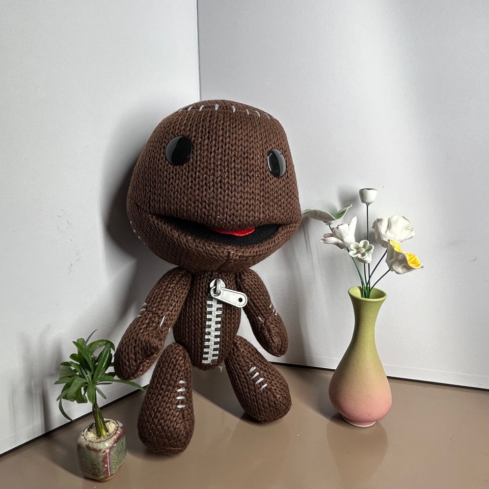 25cm Big Planet Rare Happy Sackboy Collectible Plush Doll | eBay