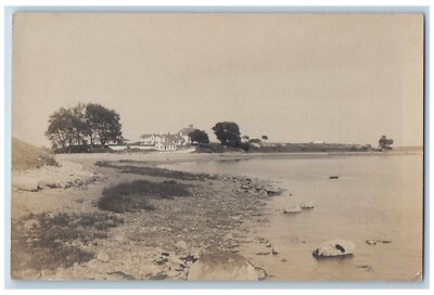 c1905 Home Residence Shoreline View Rowley Ipswich MA RPPC Photo ...