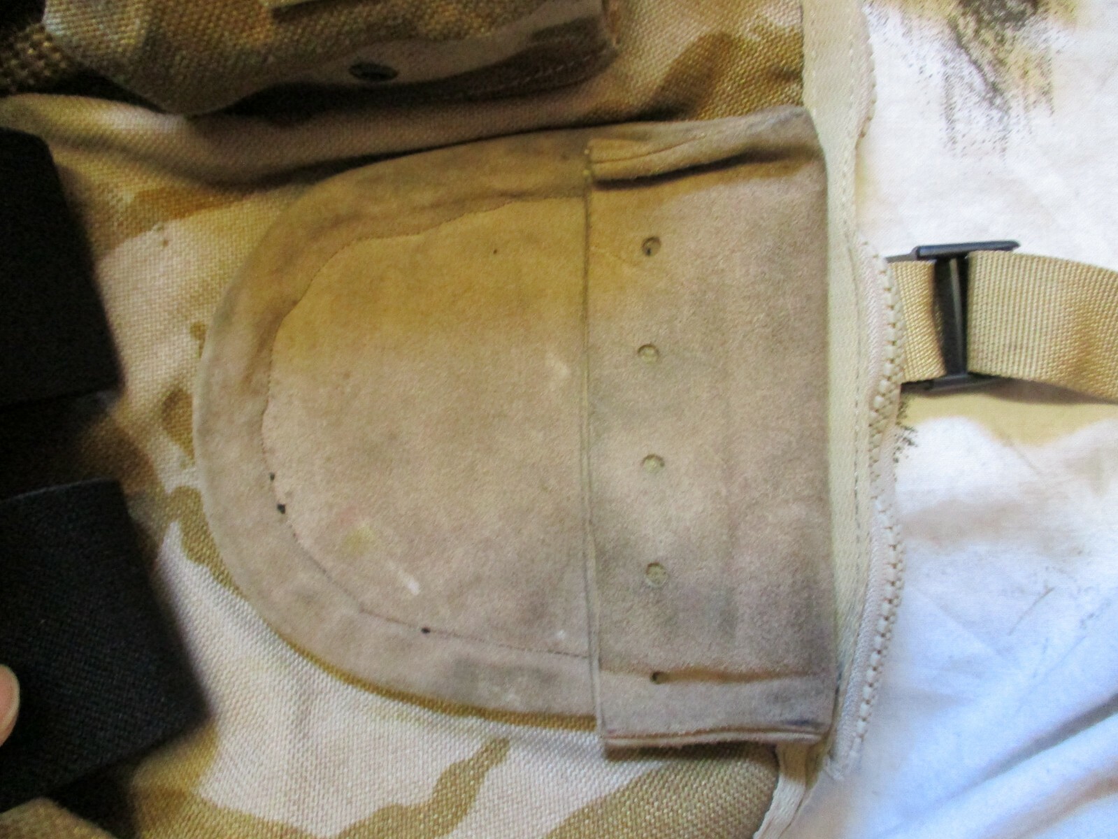 MODIFIED Desert DPM camo ddpm PLCE OPS issue CHEST WEBBING GP WAISTCOAT ...