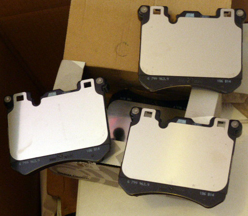 BMW OEM E70 E71 F15 X5 M X6 M Blue Brembo Front & Rear Brake Kit Pads ...