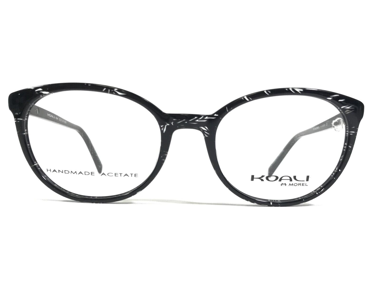 Morel Eyeglasses Frames KOALI 8304K ND030 Black Clear Cat Eye Full Rim ...