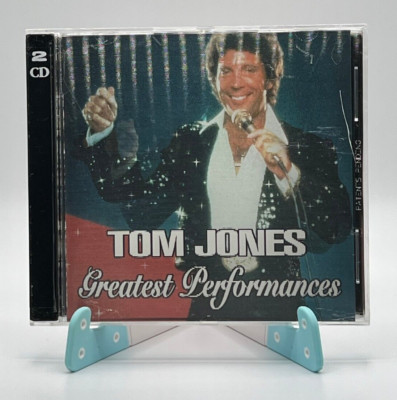 Greatest Performances by Tom Jones CD 3D Cover 2 Disc Set 1997 32 Pop ...