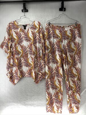 Ashro Women’s Multicolor 2-Piece Set Size XL | eBay