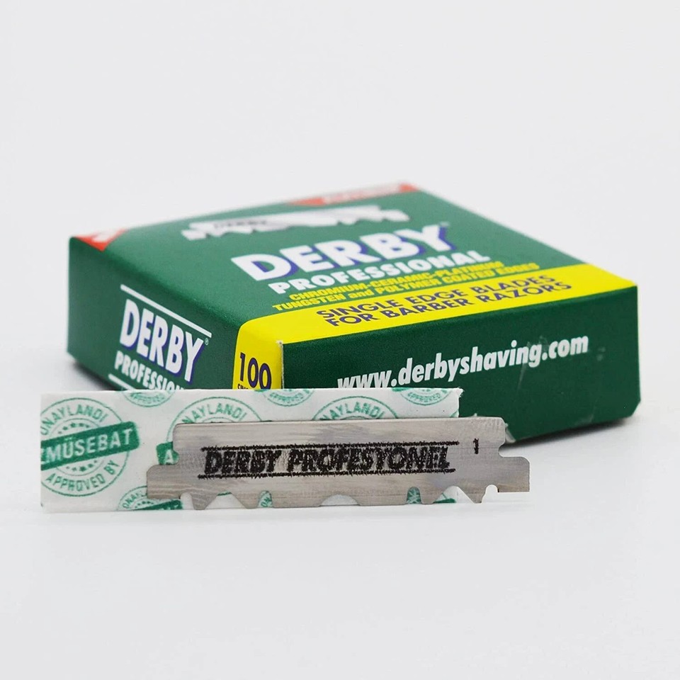 Derby Professional Single Edge Razor Blades (50 Packs of 100 ) | 5000 ...