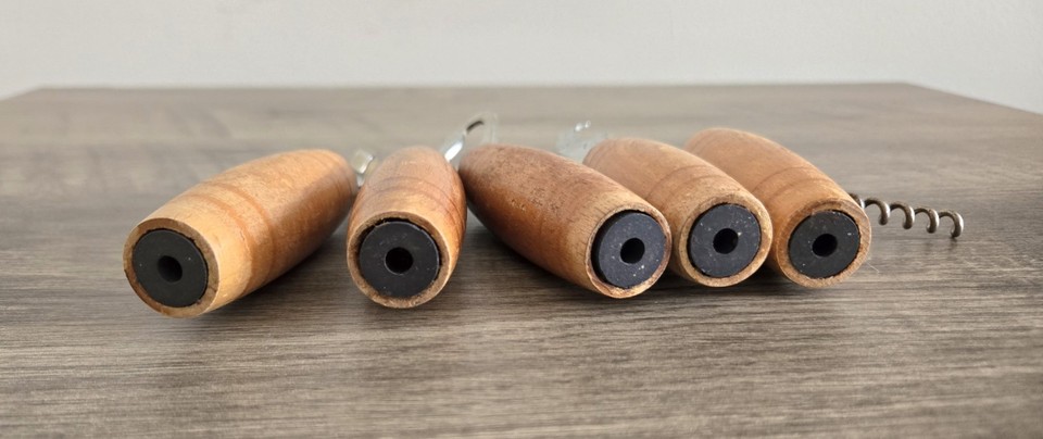 Vintage Mirrored Wooden Nautical Ship Wheel Bar Tool Set | eBay