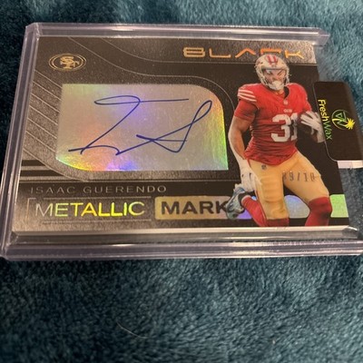 2025 Panini Black Metallic Mark Isaac Guerendo Auto /10 | eBay UK