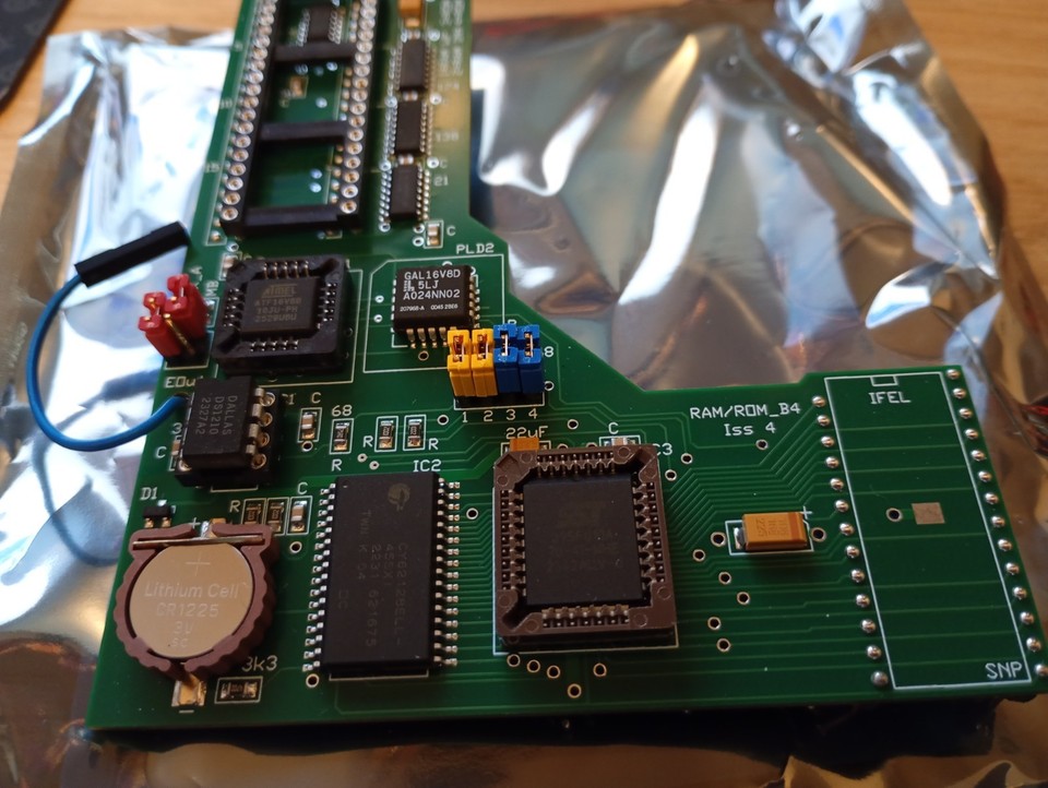 ACORN BBC MICRO 16 SOCKET Sideways RAM FLASH ROM EEPROM EXPANSION BOARD ...