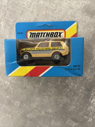 1980’s Matchbox 1-75 Superfast Series - MB20 - Paris Dakar Rally Range ...