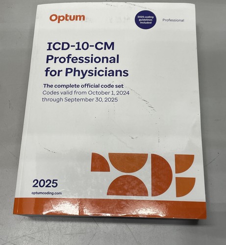 Optum 2025 ICD-10-CM Professional for Physicians With Guidelines ...