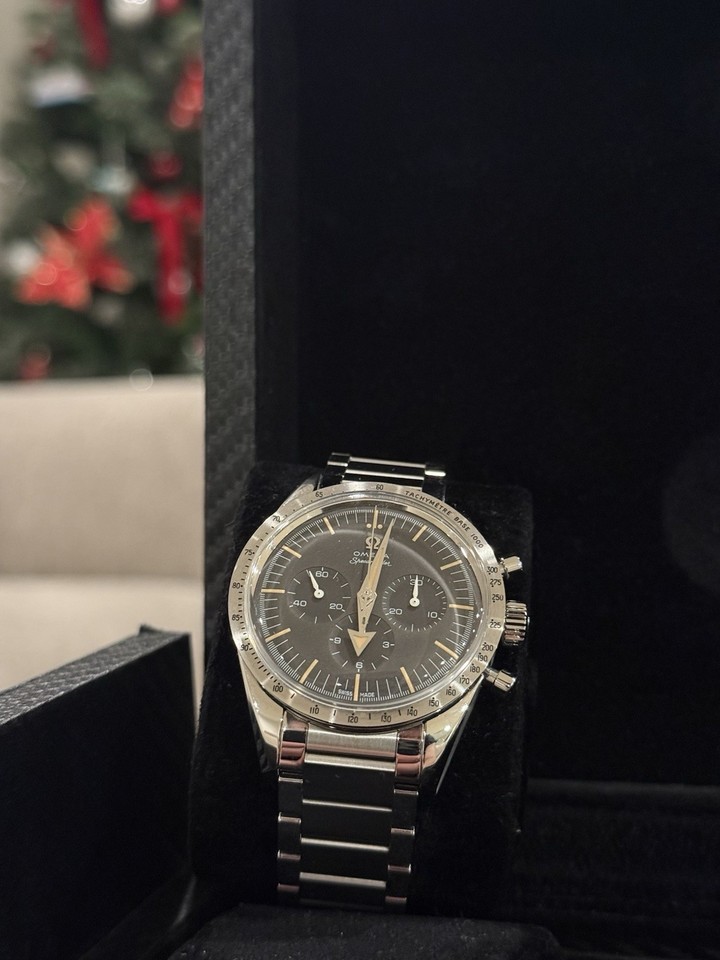 Omega 311.10.39.30.01.001 Speedmaster 1957 Trilogy Black Dial LIMITED ...