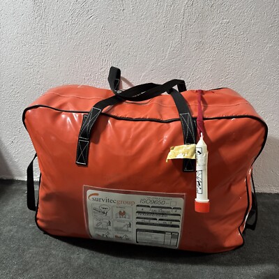 Crewsaver Life raft – 4 Person Valise ISO 9650 Boat Yacht Dinghy Ocean ...