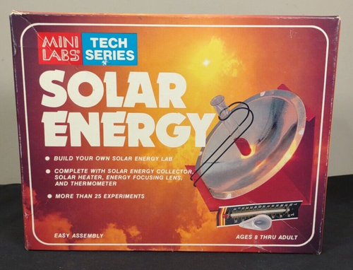 Solar Energy Lab Model Kit Mini Labs Science - New Open Box, Never ...