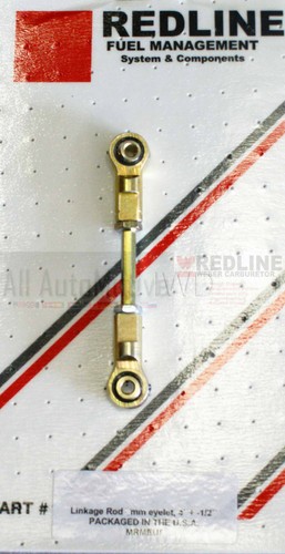 Weber Carb Universal adjustable Throttle Linkage Rod - 4"- swivel ends ...