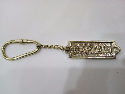 Golden Brass Key Chain Captain Jack Sparrow Special Collectible ...