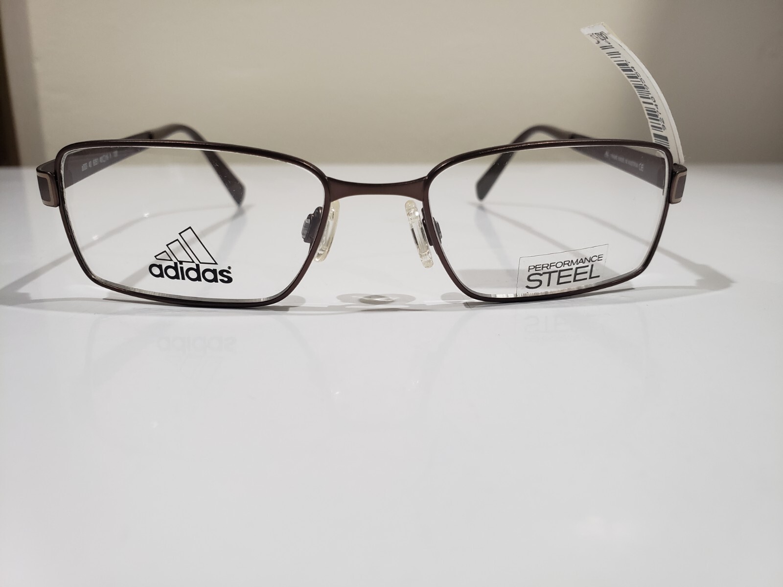 Adidas Eyeglasses Frames Steel a003 40 6051 Silver 48-16-130 Austria | eBay