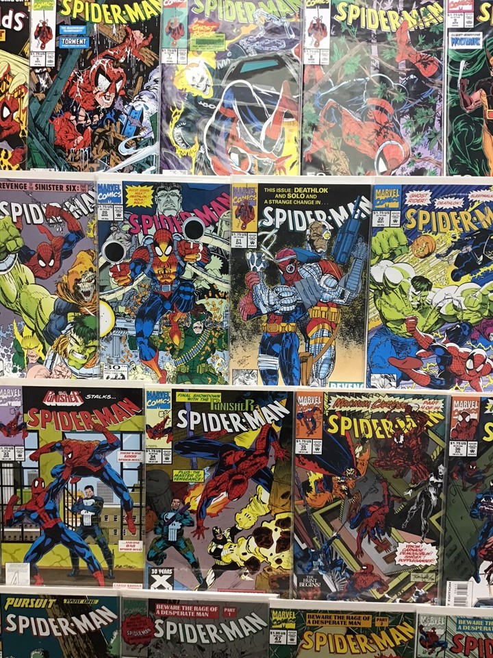 Marvel Comics - Run Lot 1-98 Missing 4, 13, 26, 31 & 71 - Annual 1, 97 ...