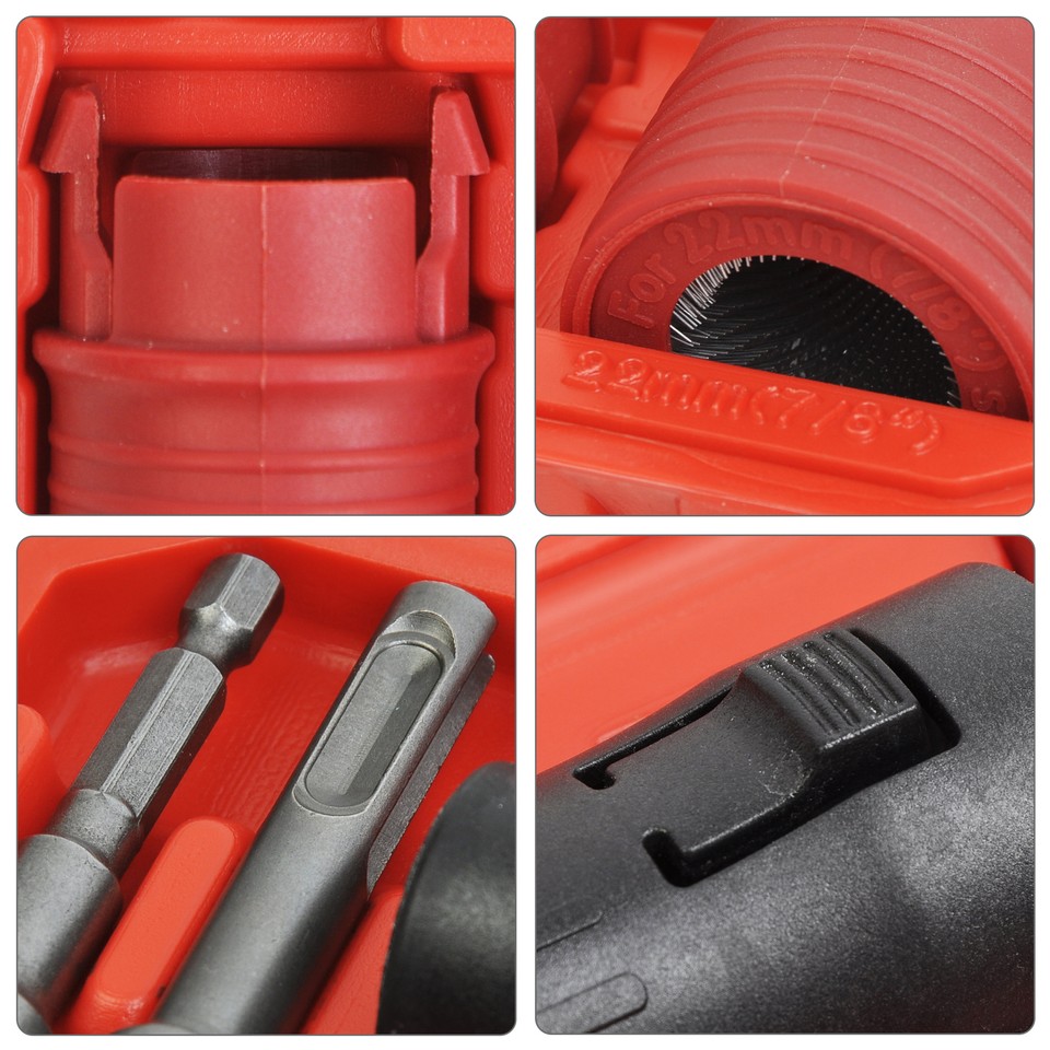 8pcs Car Wheel Stud Cleaner Tool Set for Removing Rust and Debris, 1/4 ...