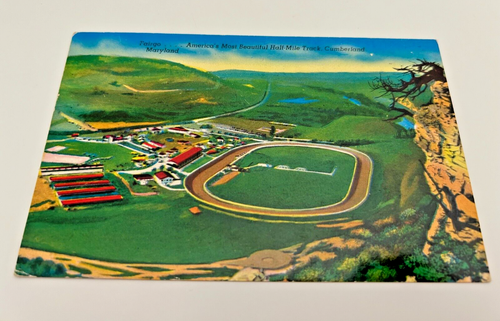 Fairgo Half Mile Track Cumberland Maryland Racetrack Postcard | eBay