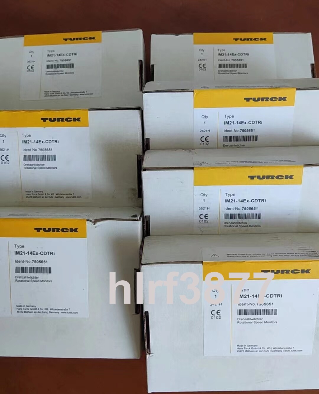 NEW TURCK IM21-14EX-CDTRI Rotation speed monitor# | eBay