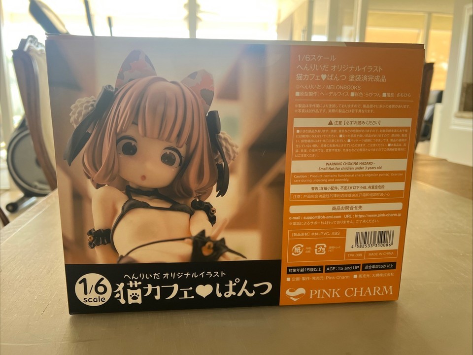 henreader Original Illustration Cat Cafe Pantsu 1/6 Complete Figure | eBay