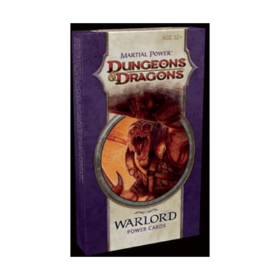 WOTC D&D Power Cards Martial Power - Warlord VG+/NM | eBay