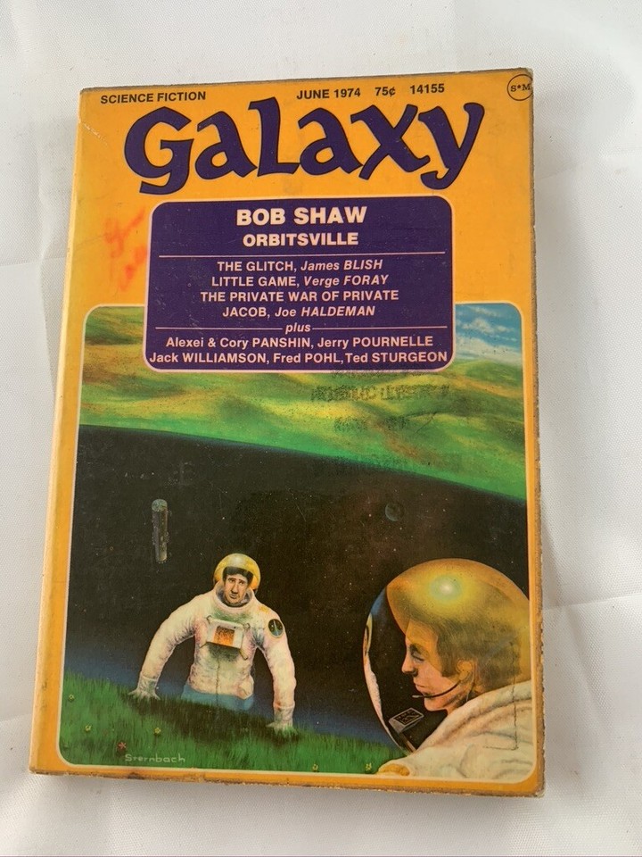 Galaxy Science Fiction Magazine June 1974 Bob Shaw Orbitsville | eBay