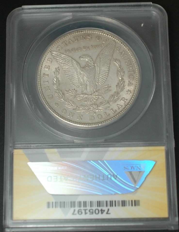 1886-S/S Morgan Silver Dollar VAM-2, OMM, Top 100 ANACS Certified | eBay