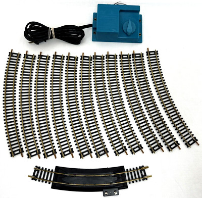 Life Like HO Scale Life-Like Curved Train Track Lot Of 12 + Hobby ...
