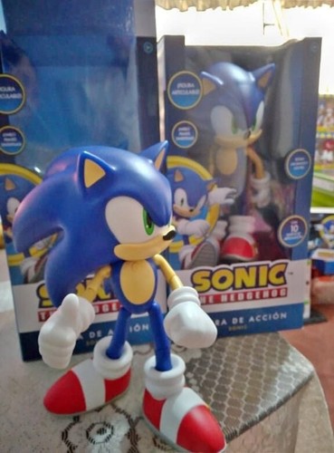 kurevin-daystar Lot Sonic Yellow x 2 + 3 set (5 figures) + scooter +4 ...