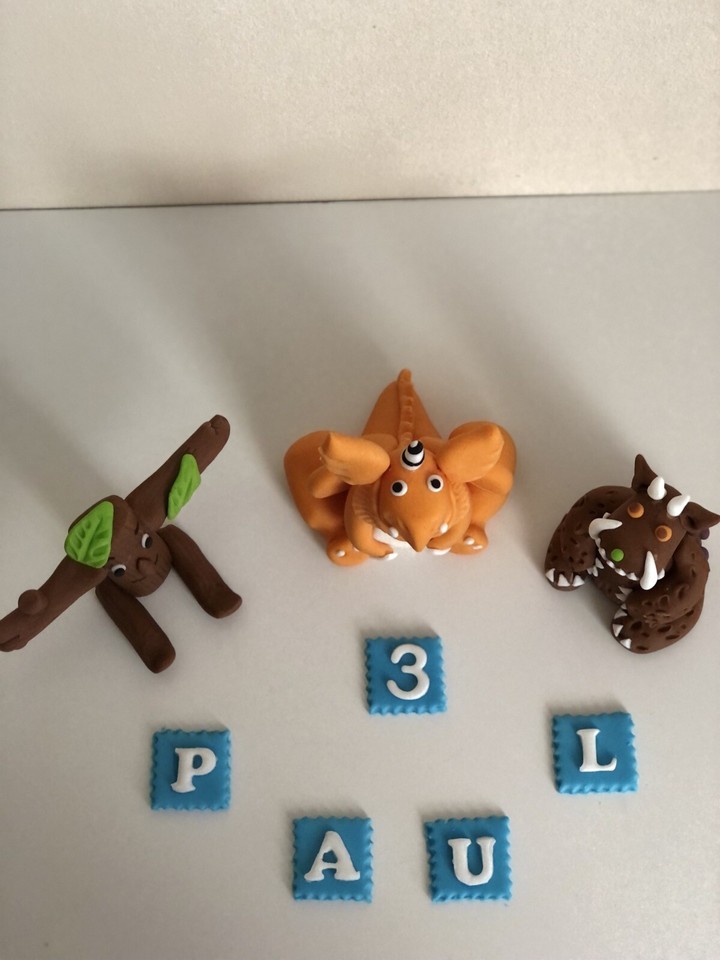 Unofficial Gruffalo Zog Stickman personalised birthday cake topper ...