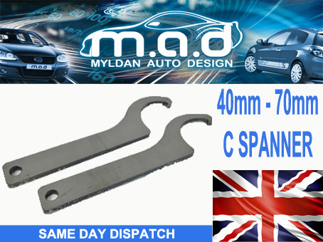 Coilover C Spanner Wrench Set 40?70mm for KW K-Sport BC FK AVO ...