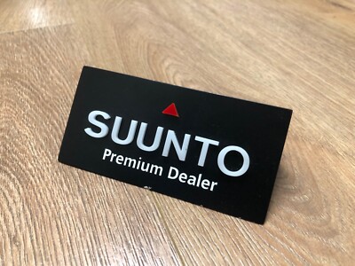 Suunto Premium Dealer - Exposant Plate Display Plaque Stand - Wood ...