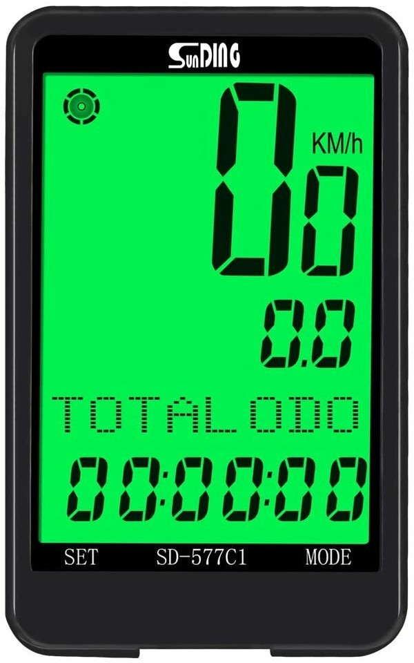 Sunding Wireless Bicycle Computer Cadence Bike Speedometer Odometer ...