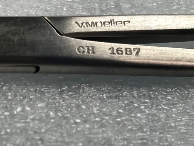 V. Mueller CH1687 Vanderbilt Deep Vessel Forceps for sale online | eBay