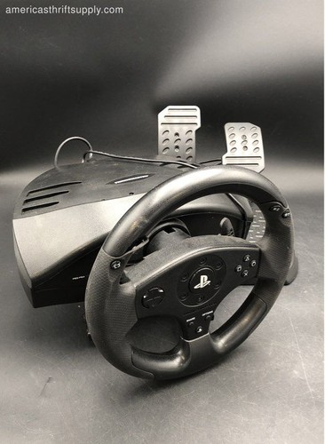 Thrustmaster Playstation Video Game Racing Steering Wheel & Pedal | eBay