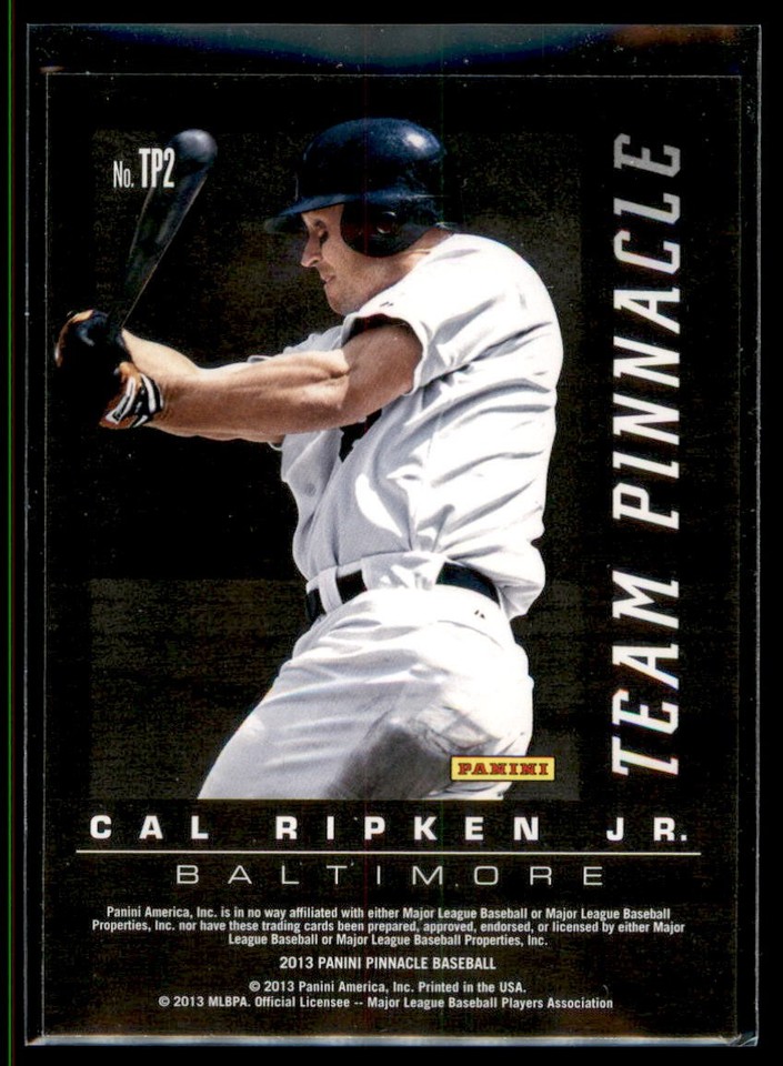 2013 Pinnacle Team Pinnacle Cal Ripken Jr. / Derek Jeter VAR #TP2 | eBay