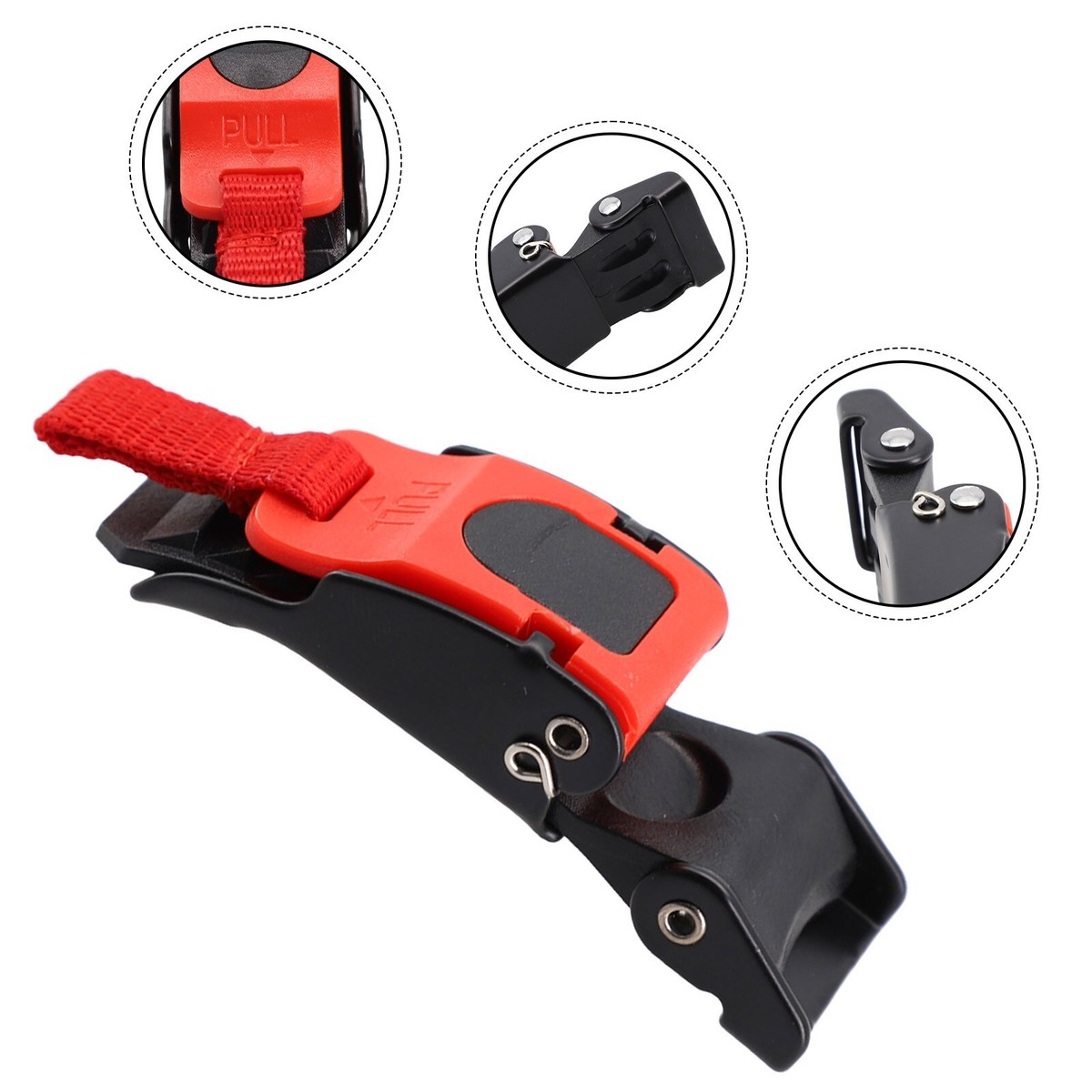 Motorcycle Helmet Strap Quick Release