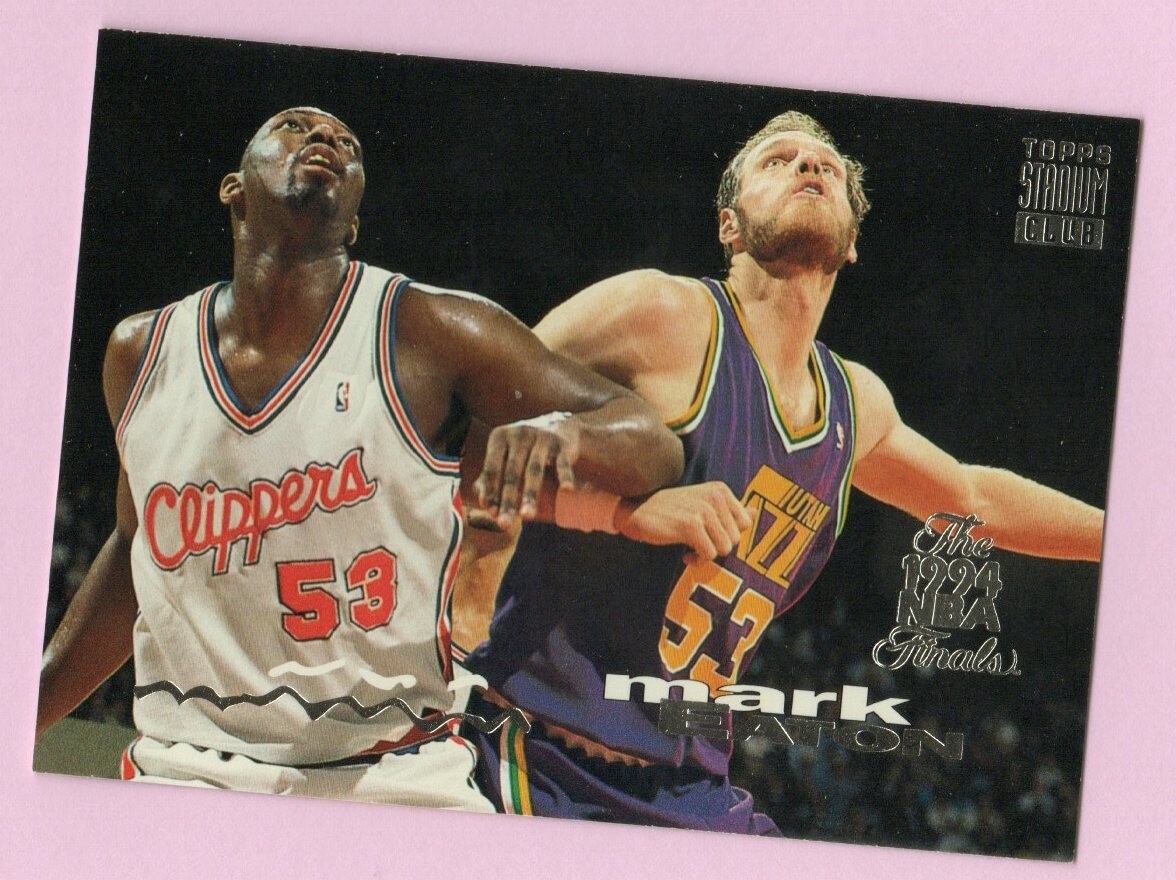 1993-94 Topps Stadium Club Mark Eaton #96 Utah Jazz - NBA Finals | eBay