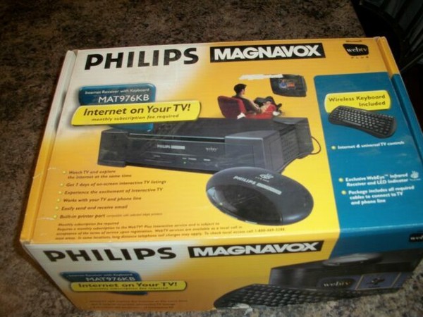 Philips Magnavox WebTV Plus Internet TV Receiver Terminal MAT976KB01 ...