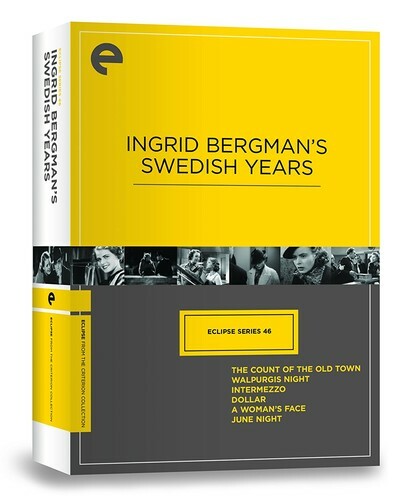 INGRID BERGMAN'S SWEDISH YEARS (Criterion Eclipse DVD Set). Sealed, new ...