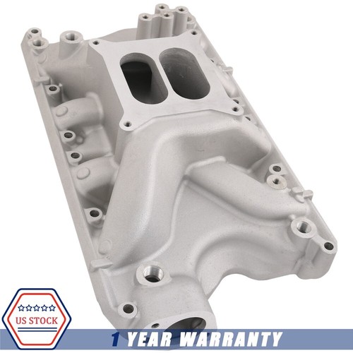 Aluminum Dual Plane Intake Manifold For Ford Small Block Windsor 351W 5 ...