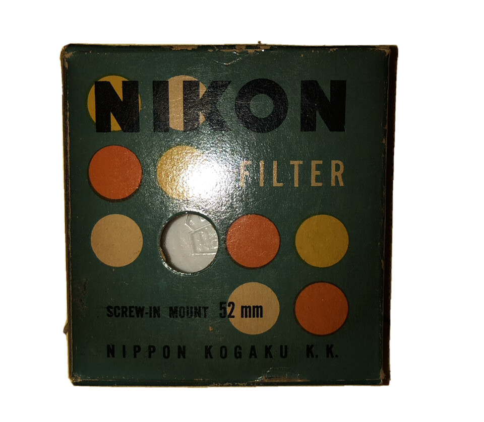 1950’s Nikon Filter Screw-in Mount 52 mm Nippon Kogaku K.K. | eBay