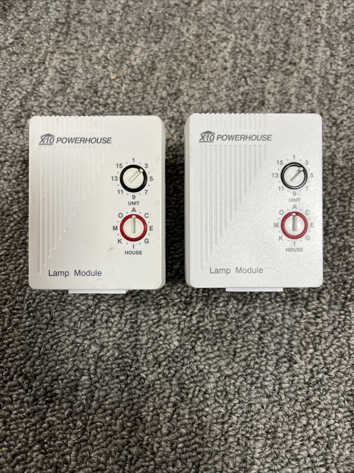 X-10 PowerHouse Home Automation Lot Of 2- Remote Controlled Lamp Module ...