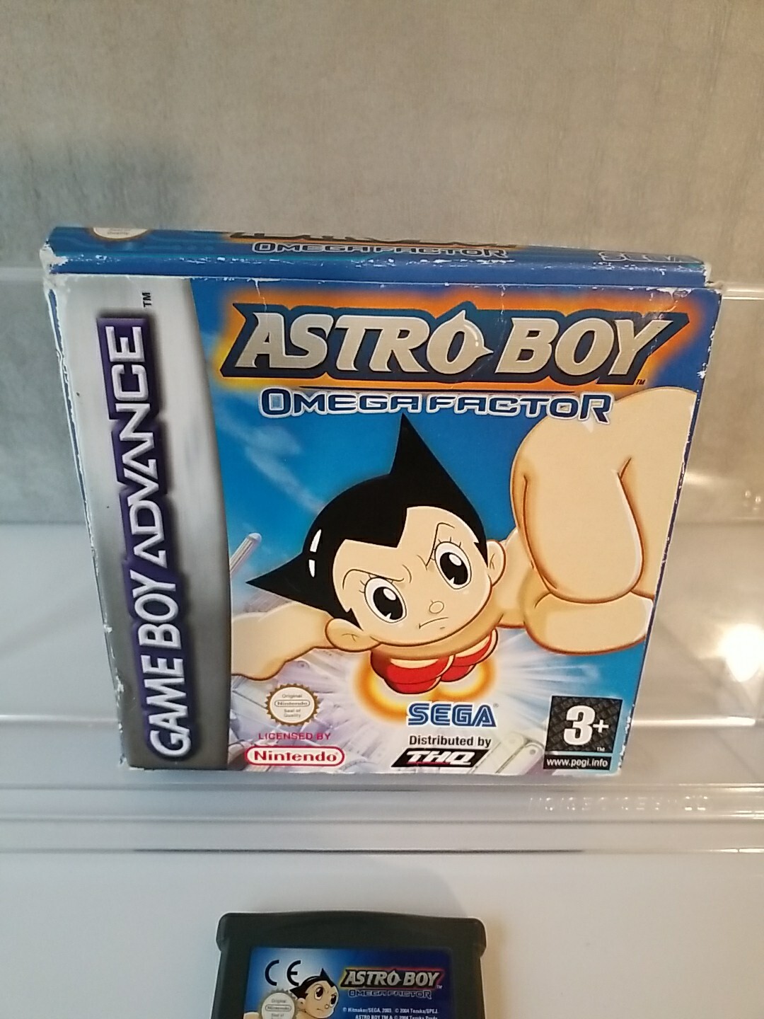 Gba Game Astro Boy Omega Factor For Nintendo Game Boy Advance GBA Rare ...