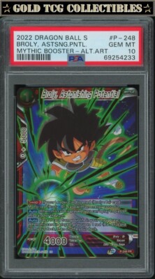 PSA 10 ⭐️ Kid Broly Mythic Booster Alt Art Promo Card Super DBS DBZ Z ...