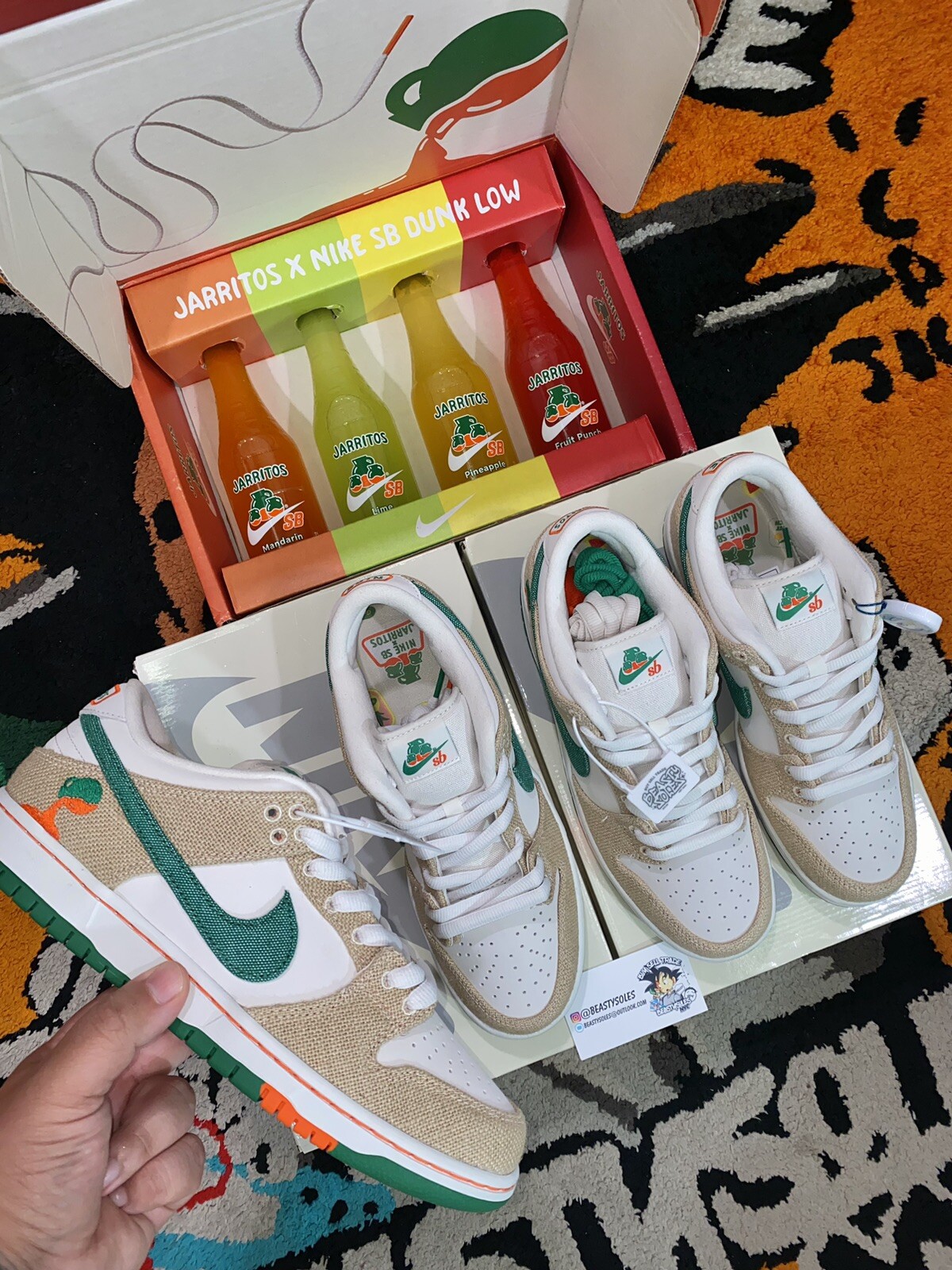 Nike SB Dunk Low Jarritos (Special Box) Size 10.5 Deadstock | eBay