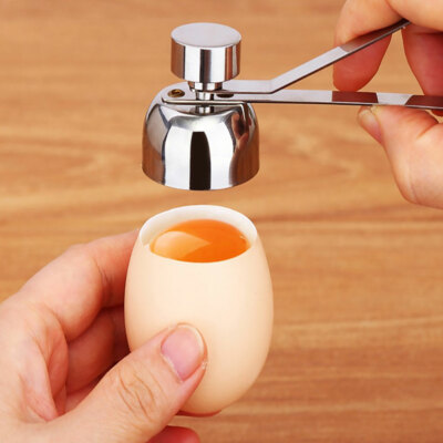 New Practical Metal Egg Scissors Egg Topper Cutter Shell Opener ...