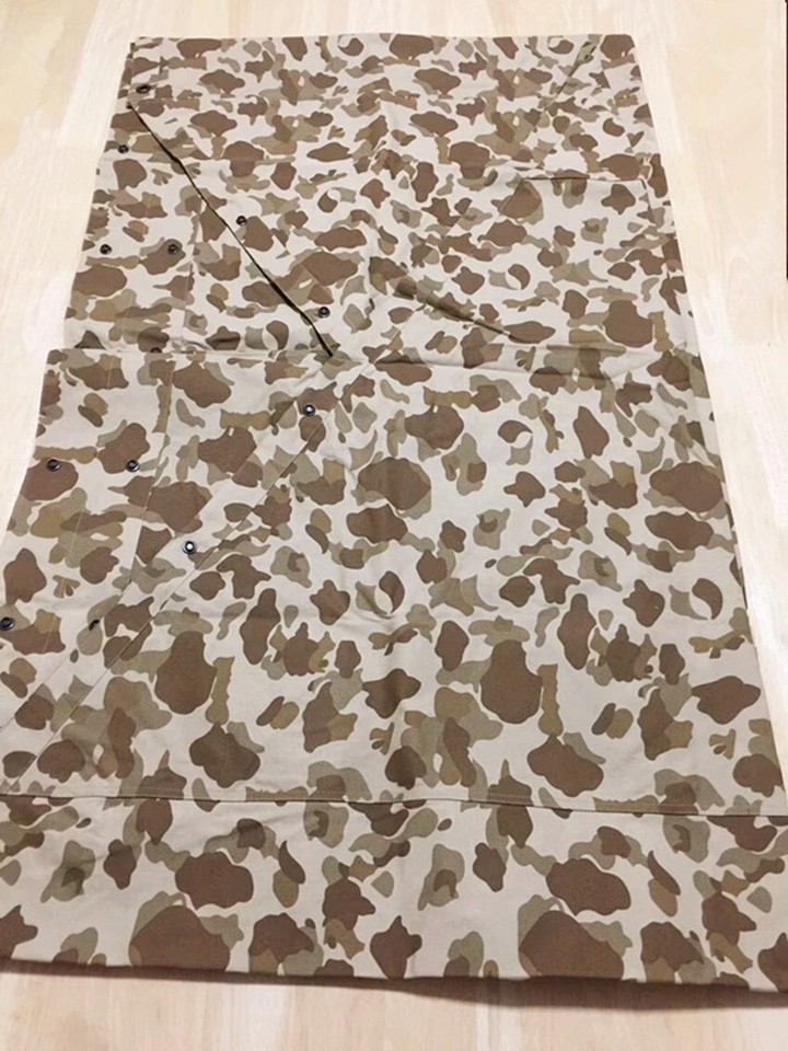 WW2 US Army Pacific Camouflage USMC Tent Duck Hunter Camo Duckhunter | eBay